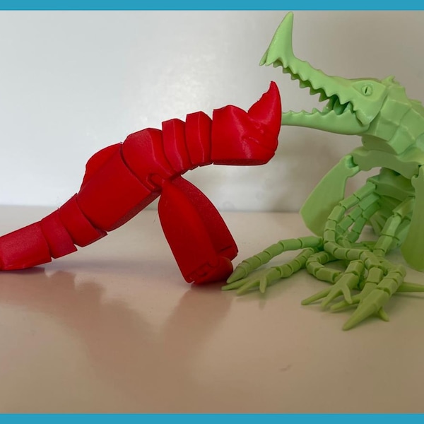 Sea Monster Toys - Etsy