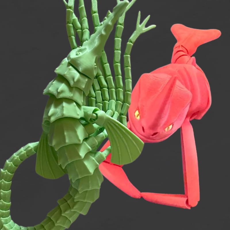 Flexible Monsters - Etsy