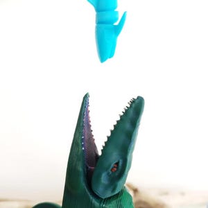 Mosasaurus Flexible Toy - Etsy