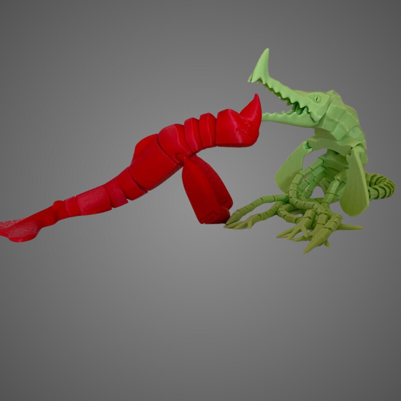 Sea Monsters Figures - Etsy