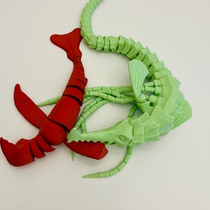 Brickleback - the Sea Beast; Flexible Toy, - Etsy