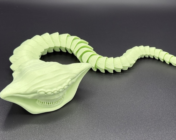 El Gran Maja Sea Creature Flexible 3D Printed Sea Creature Fidget Toy ...