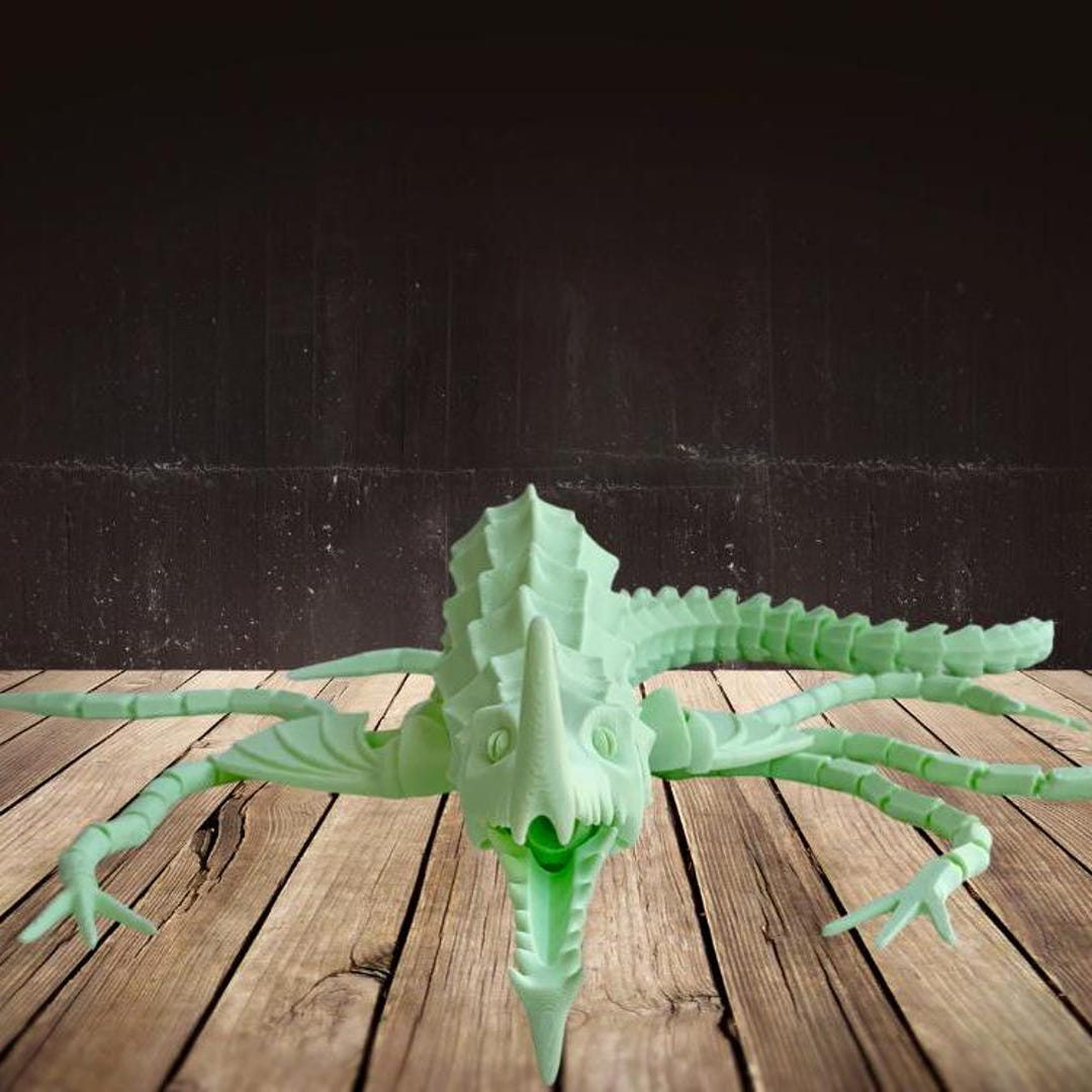 Brickleback - the Sea Beast; Flexible Toy, - Etsy