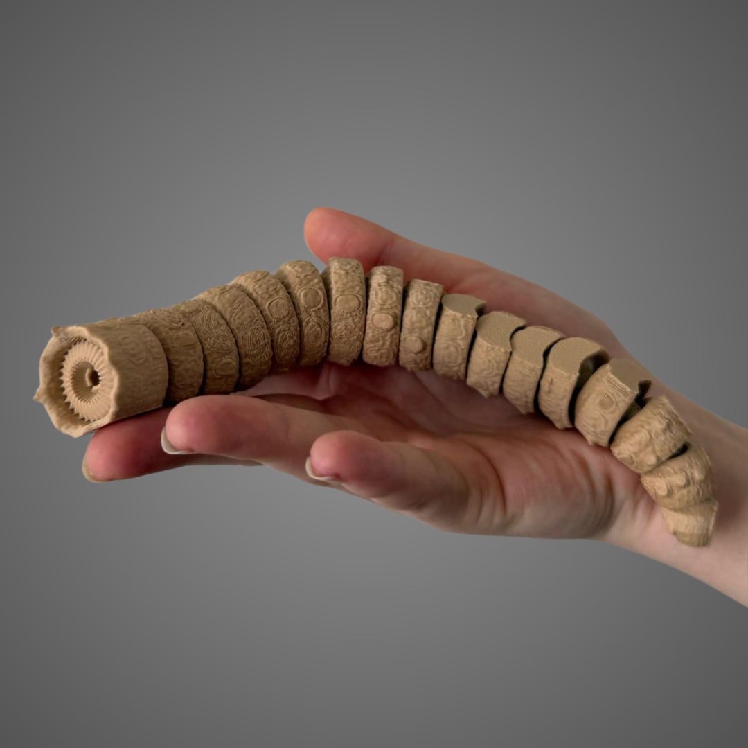 Flexi Sandworm, 20 CM Long - Etsy