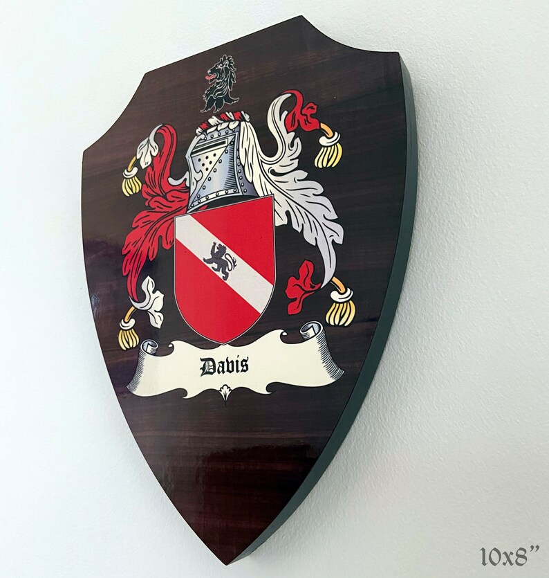 Placa Escudo, Escudo Heráldico de Madera. Familia, Empresa ...