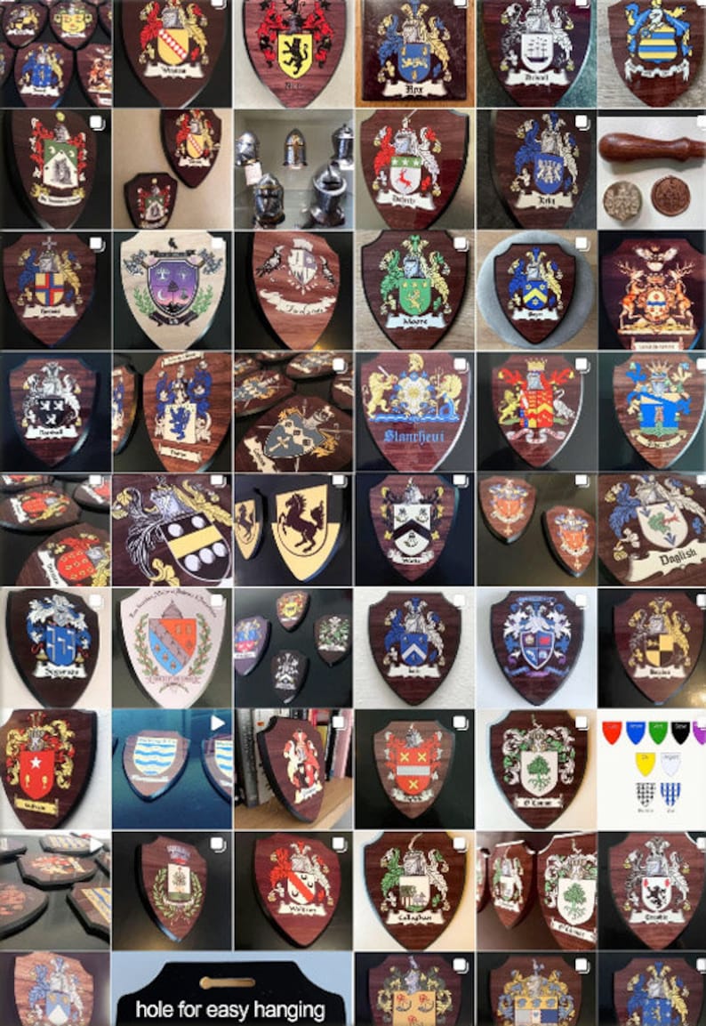 Middle Eastern Coat of Arms Plaque, Custom/personalised. Family, City ...