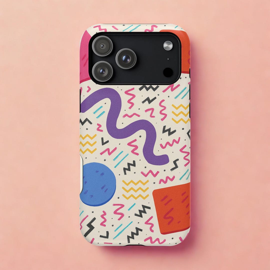 90s Nostalgia Phone Case | Retro 1990s Aesthetic Magnetic Impact ...