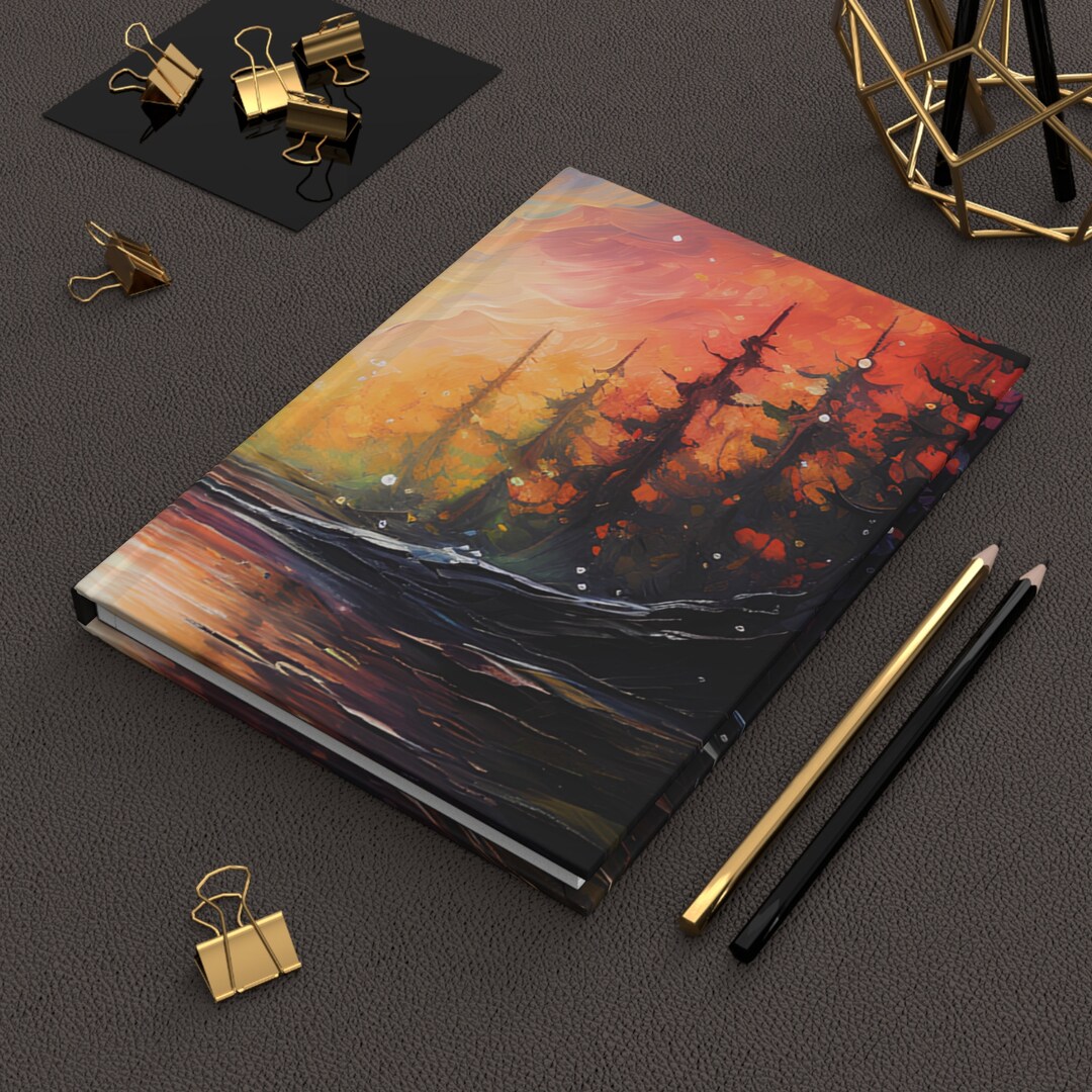 Van Gogh, Painting Style, Van Gogh Notebook, Small Notebook, Small ...