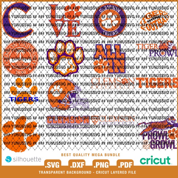 Clemson Tigers - Etsy