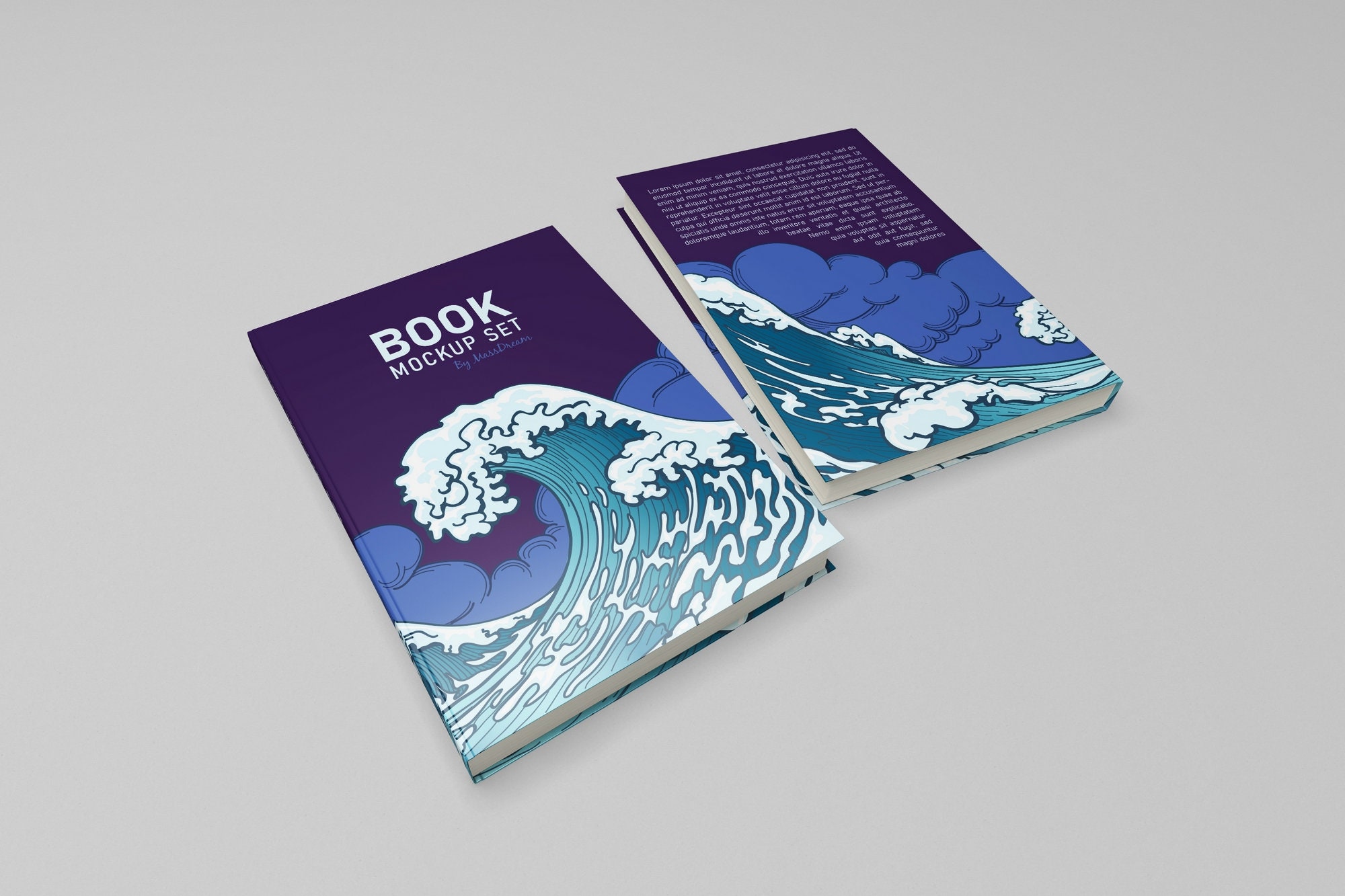 Book Mockup Set - Etsy