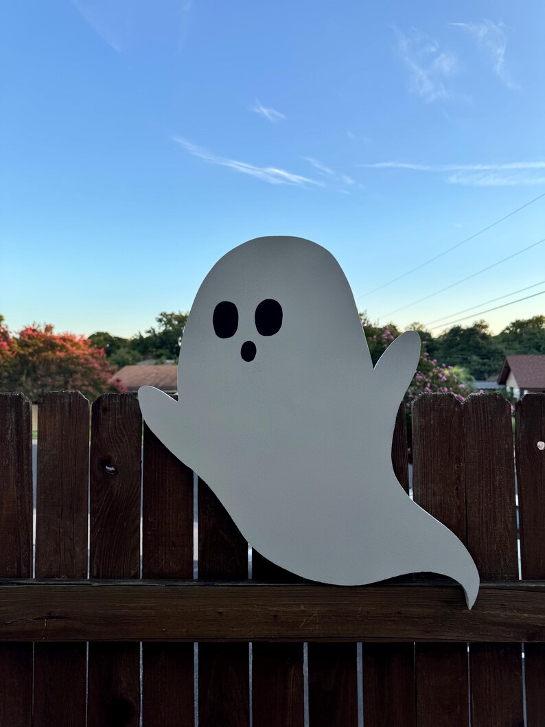 Ghost Wooden Signs Halloween Decor Yard Art - Etsy