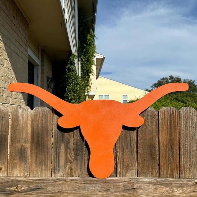 Texas Longhorns Logo - Etsy
