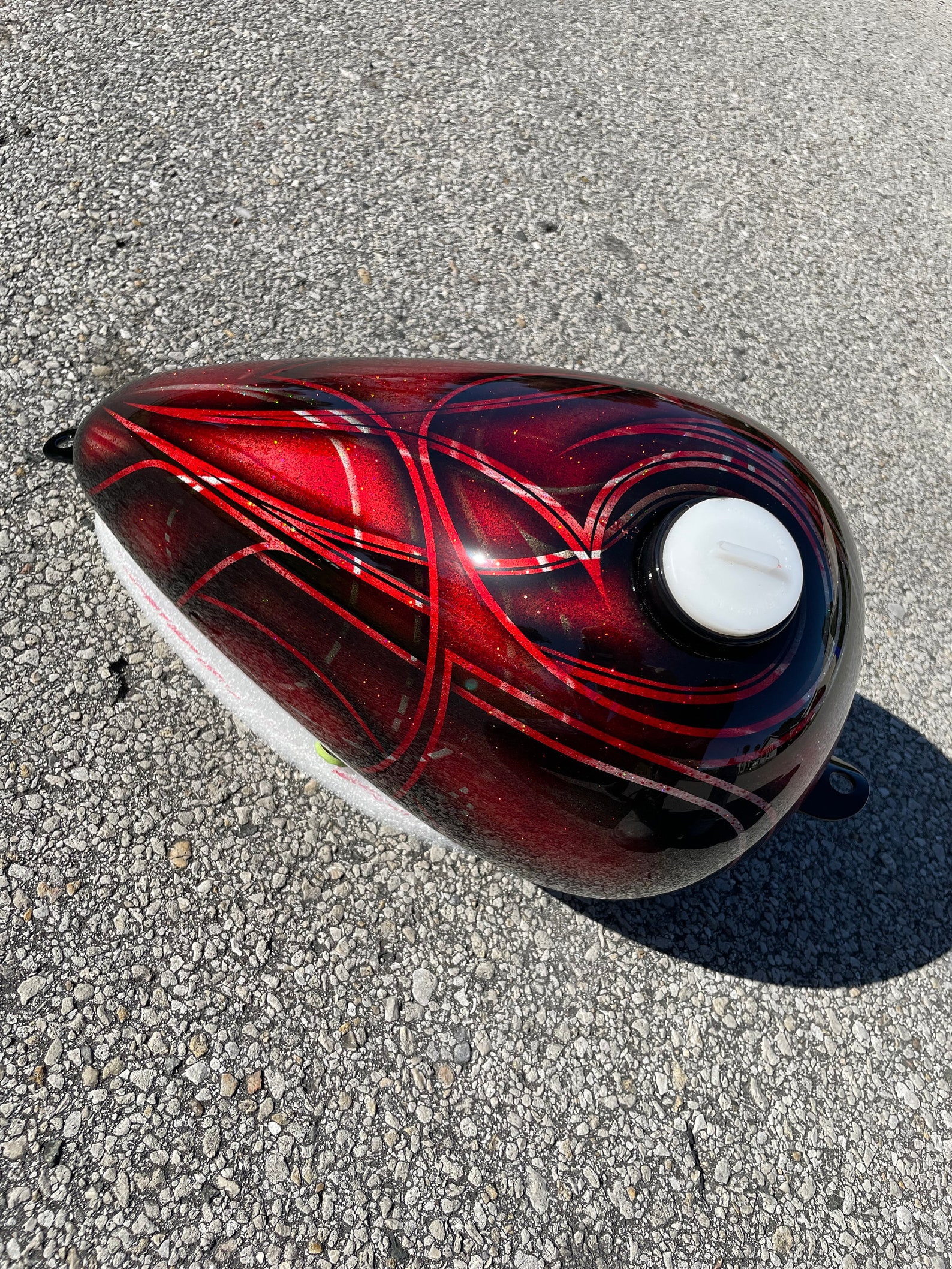 Custom Painted Xs650 Yamaha Motorcycle Tank - Etsy