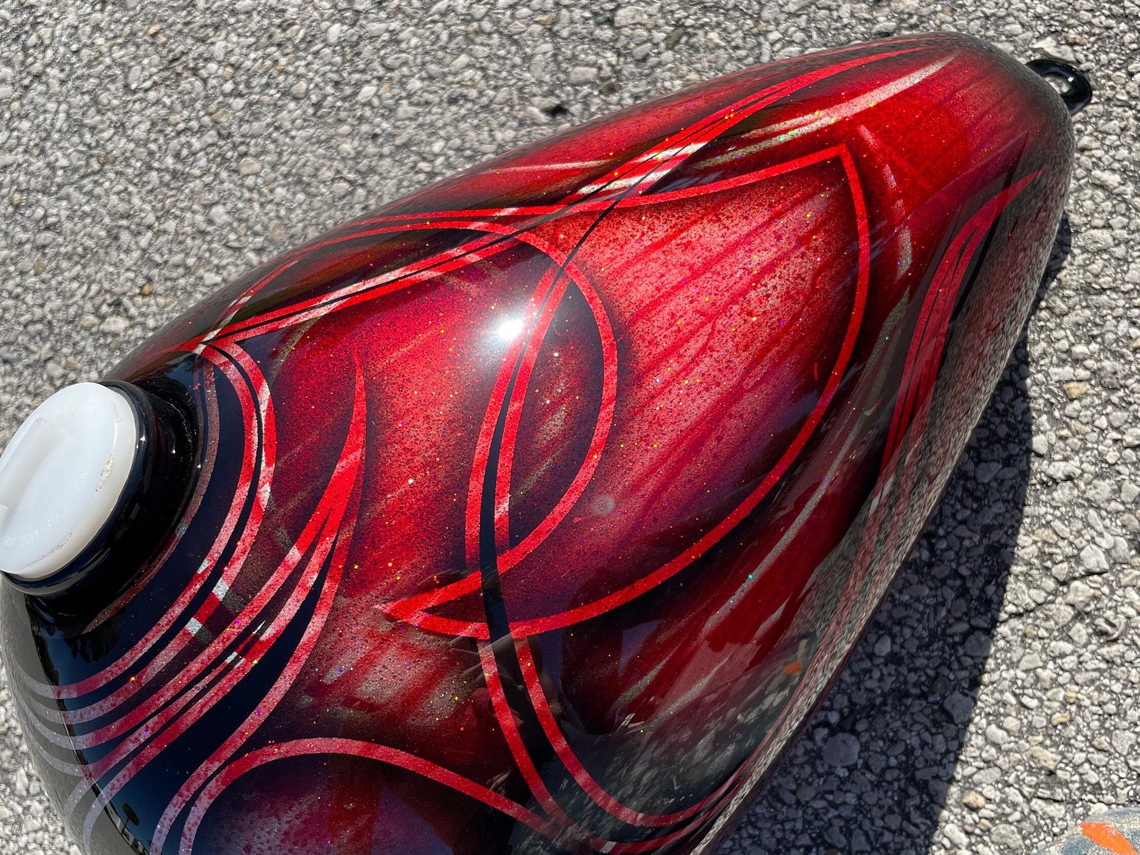 Custom Painted Xs650 Yamaha Motorcycle Tank - Etsy