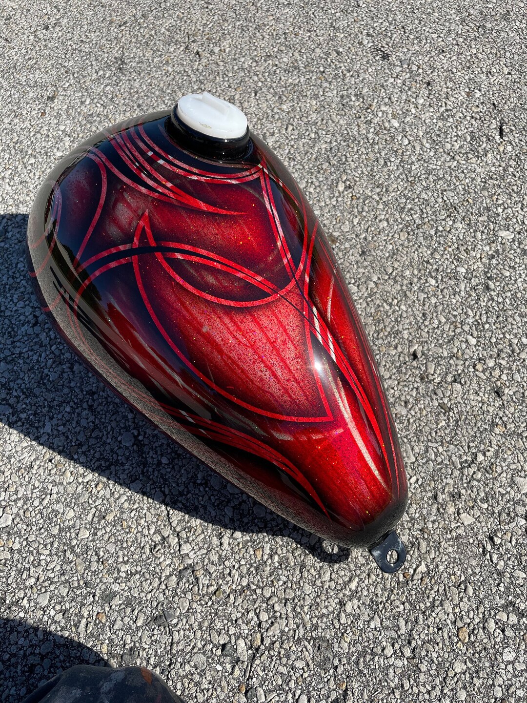 Custom Painted Xs650 Yamaha Motorcycle Tank - Etsy