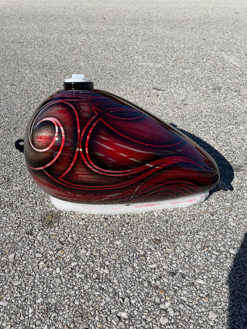 Custom Painted Xs650 Yamaha Motorcycle Tank - Etsy