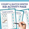 Arctic Animal Matching Printable Activity for Toddlers - Etsy