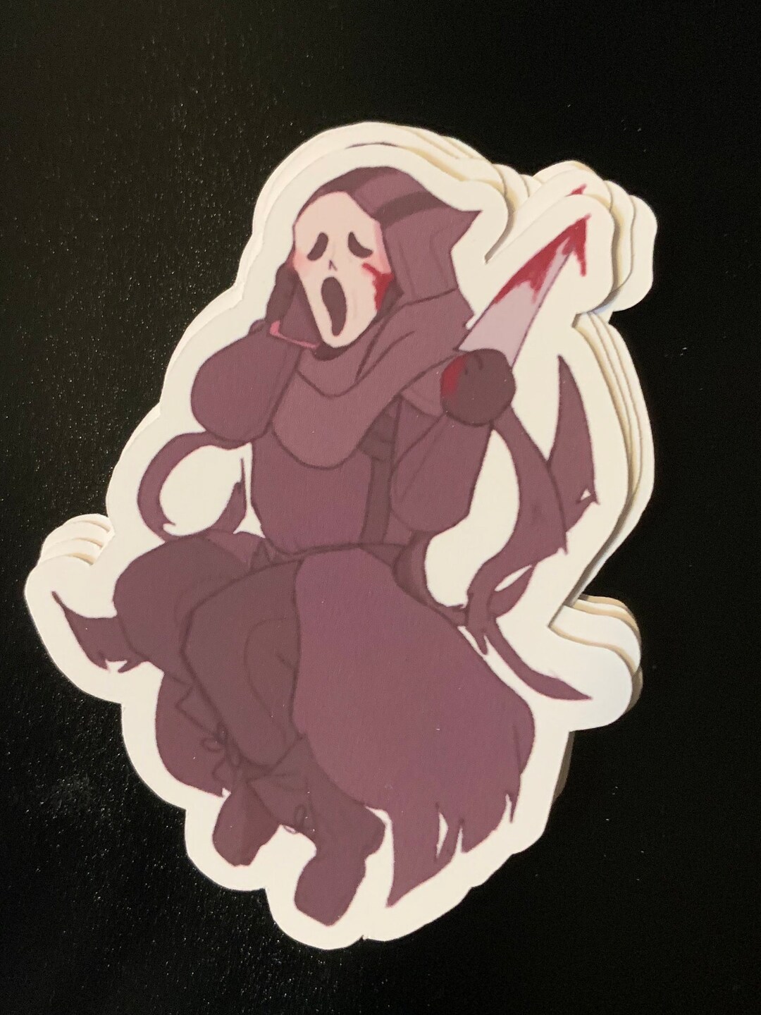Ghost Face Stickers Etsy
