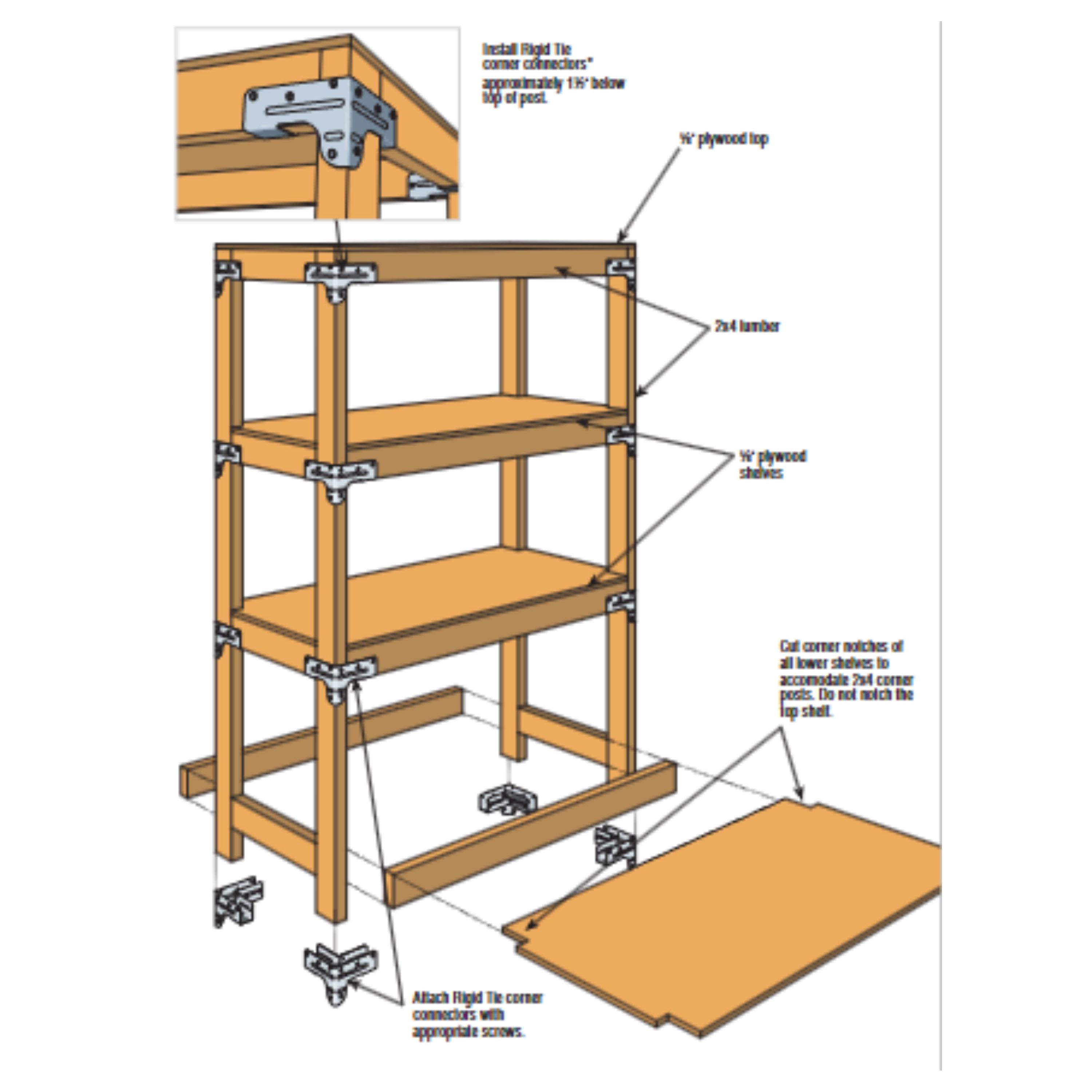 Modular Desk & Shelving Plan – DIY Workspace PDF - Etsy