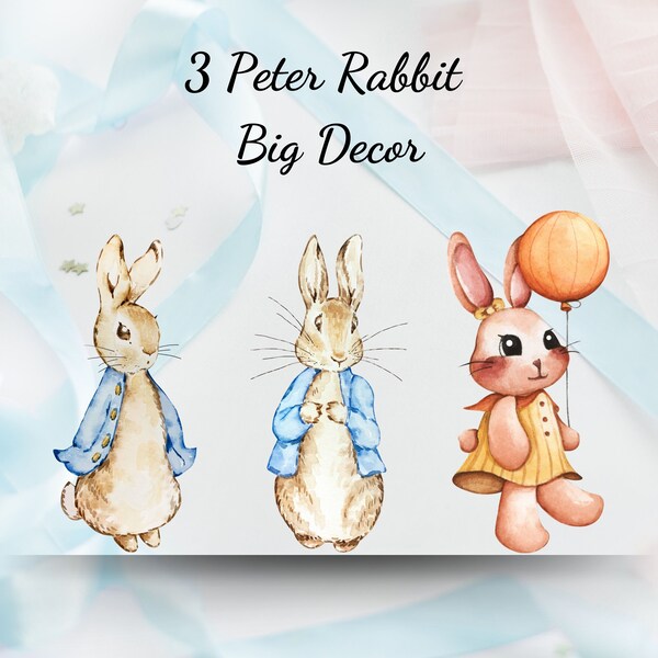 Peter Rabbit Cutout - Etsy