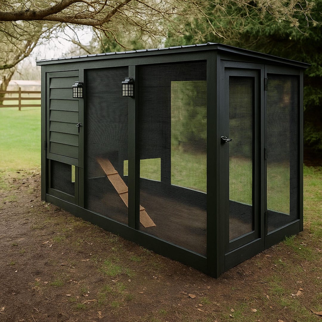 Large Walk-in Chicken Coop Plan – DIY Poultry House PDF - Etsy