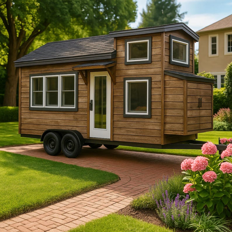 28x10 Tiny House on Wheels Plan – DIY Mobile Home Blueprint (PDF) - Etsy