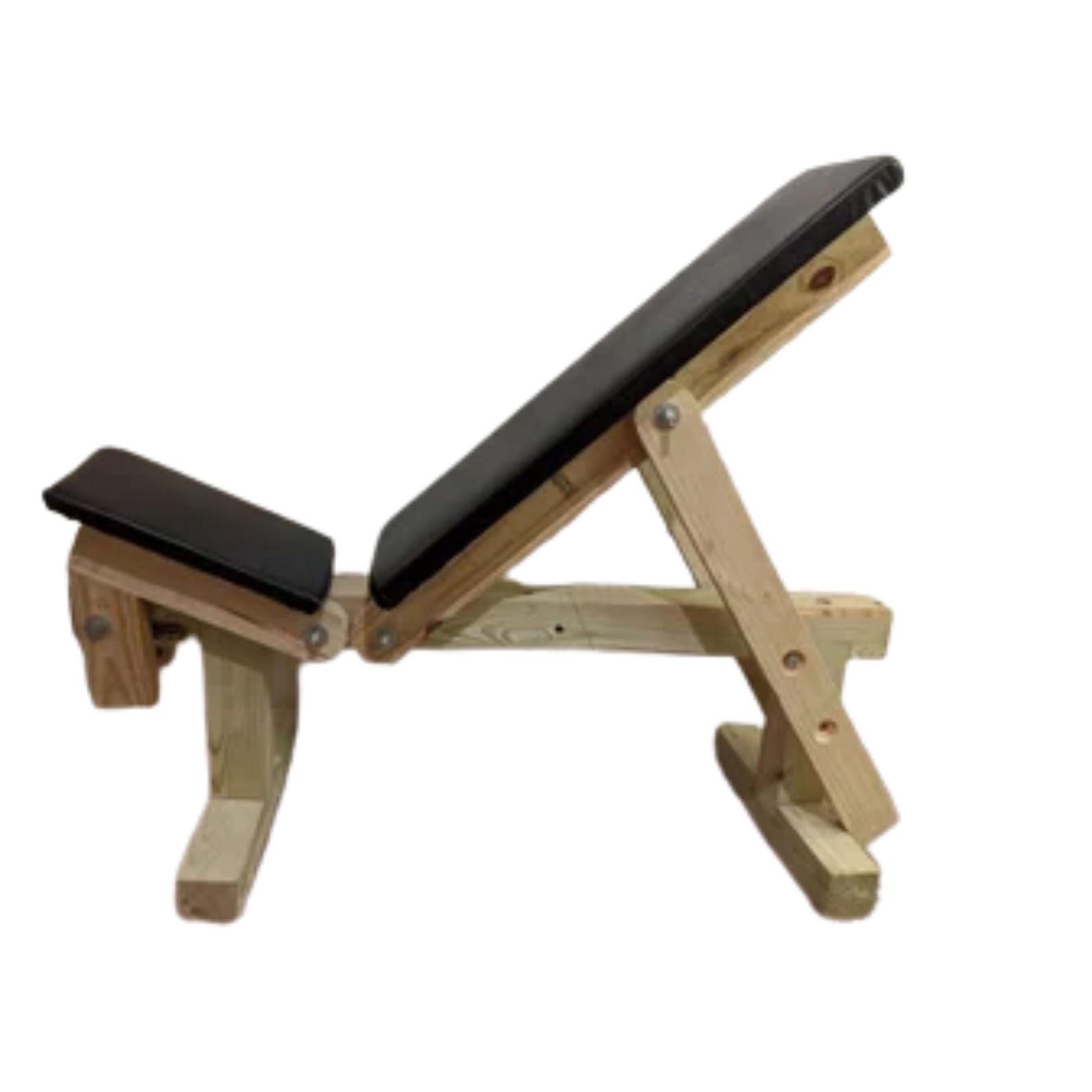 DIY Adjustable Workout Bench PDF Plans, Wooden Gym Bench With Padded ...