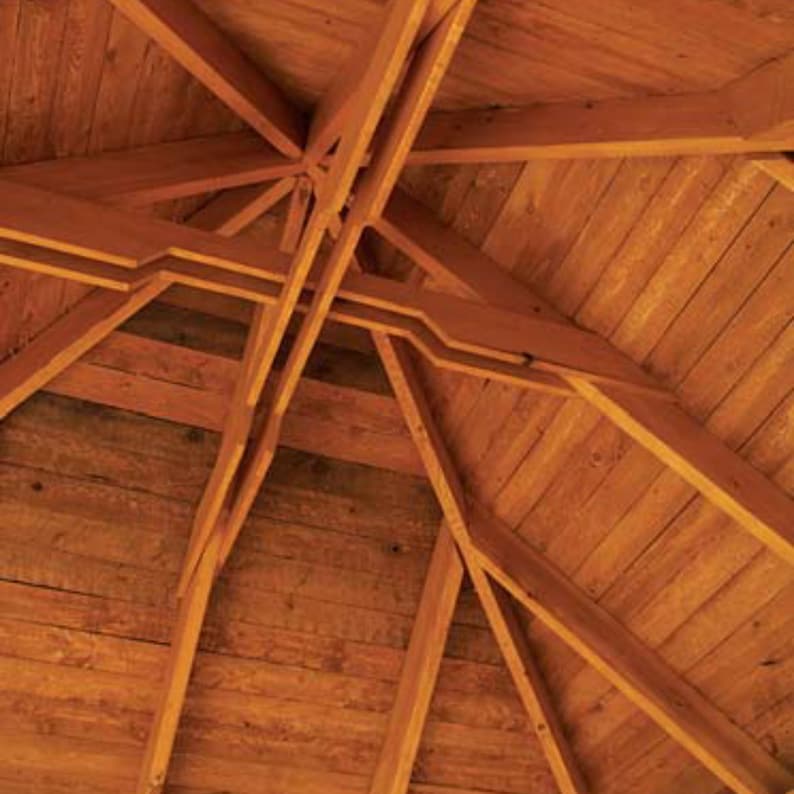 DIY Wooden Gazebo Plans, Outdoor Pavilion Build Guide, PDF Download - Etsy