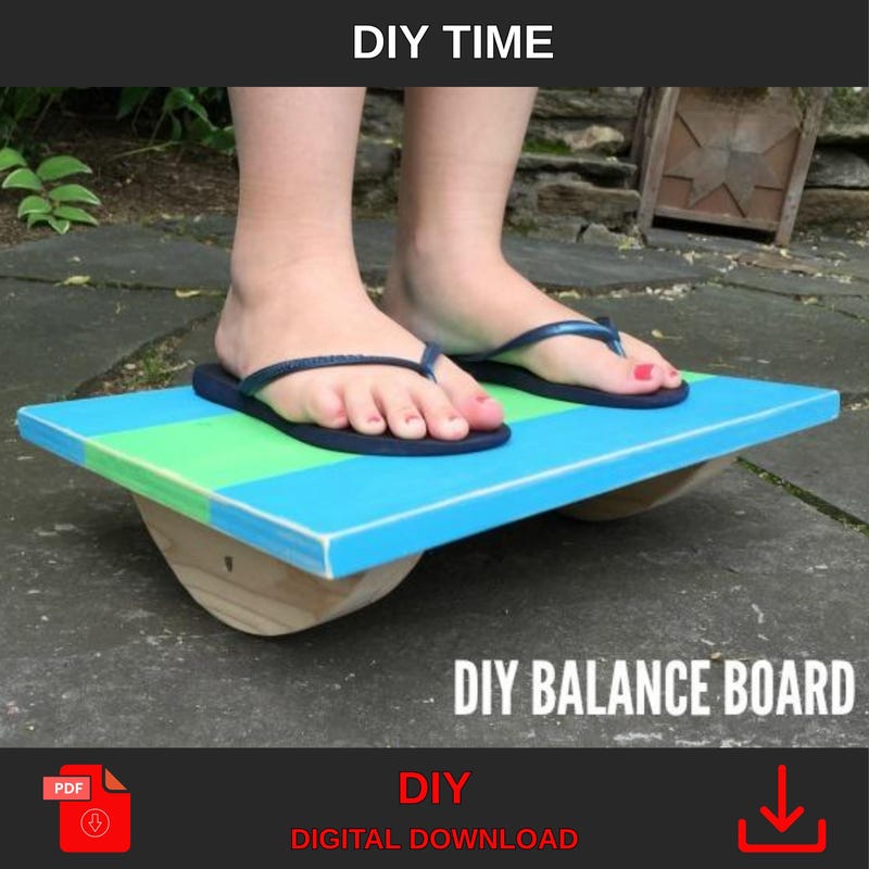 Balance Board - Etsy
