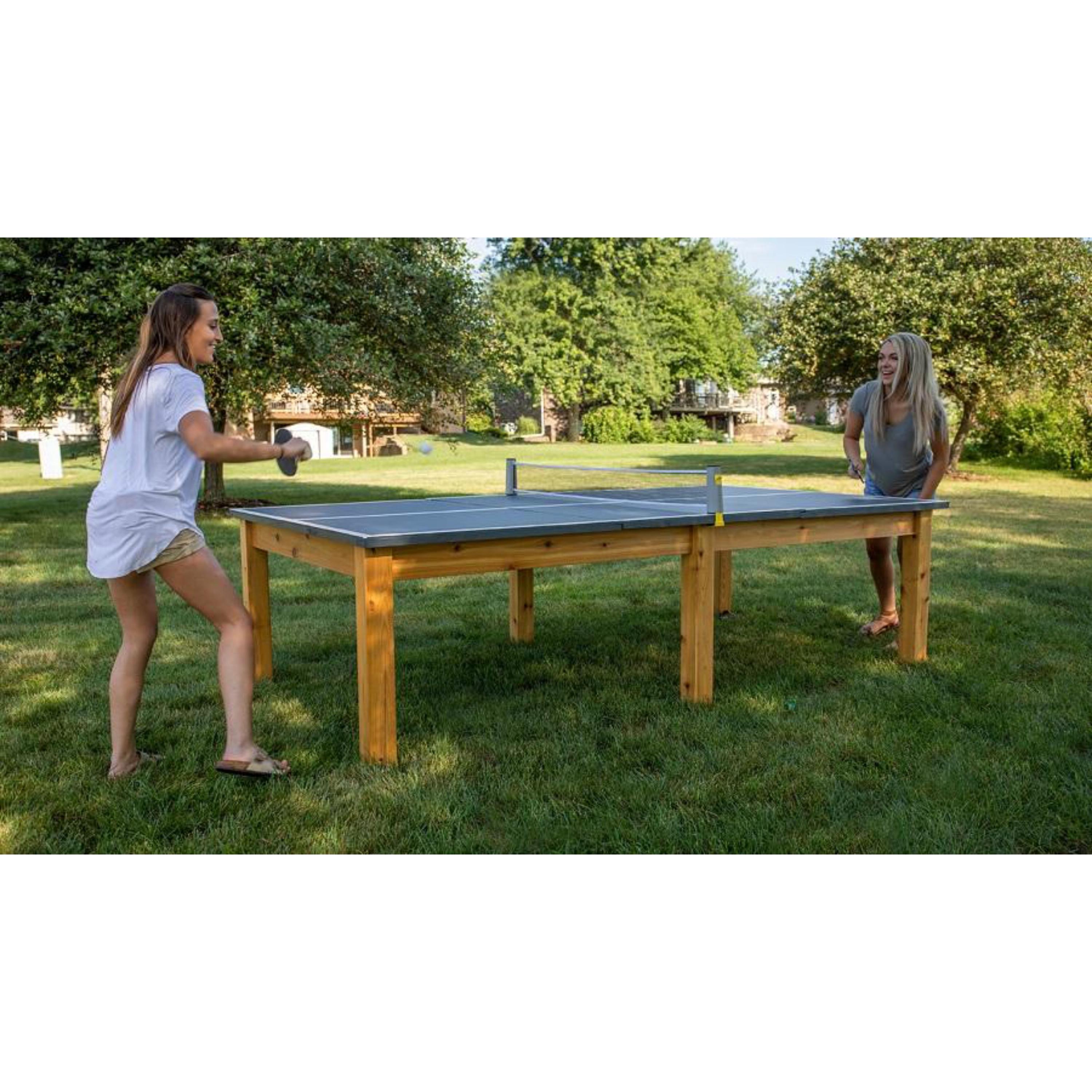 Outdoor Ping Pong Table Plan – DIY Foldable Design PDF - Etsy