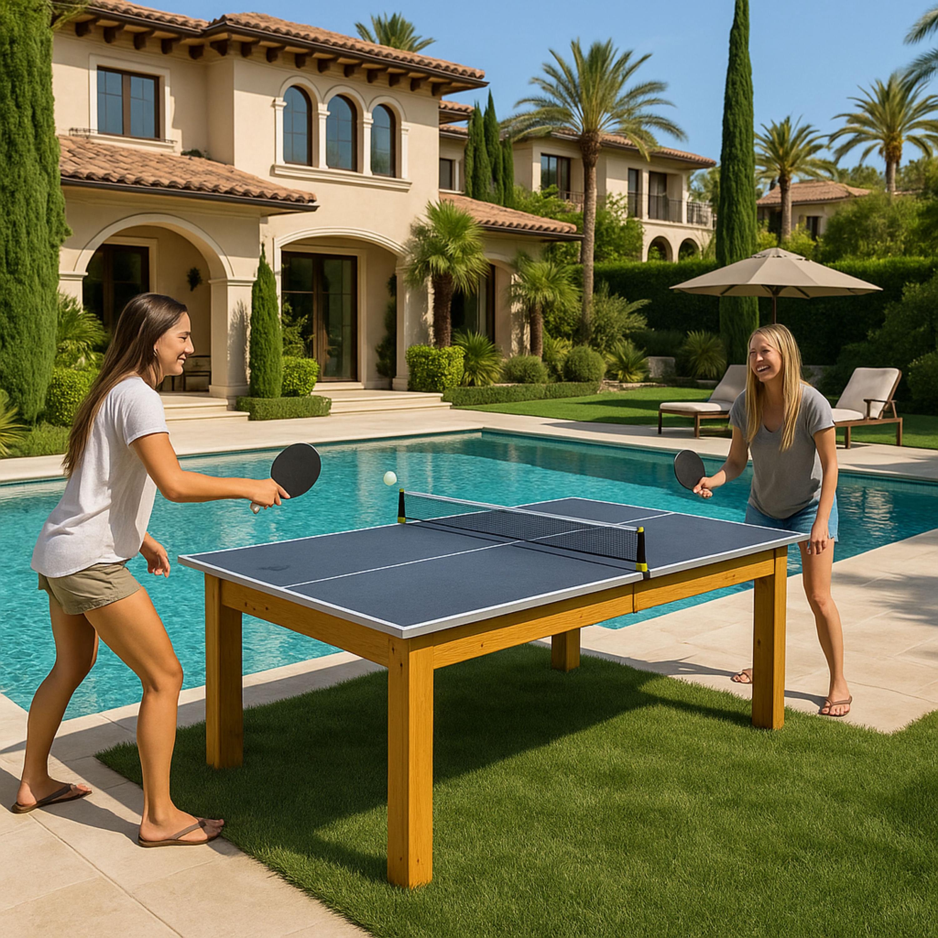 DIY Outdoor Ping Pong Table Plans PDF, Modern Wooden Table Tennis Table ...