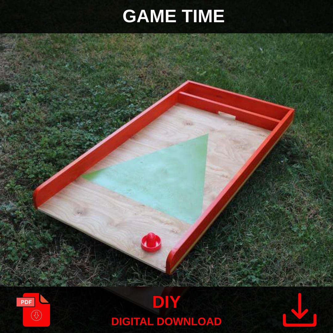 DIY Festival Game Plan PDF Wooden Board Game Template Fun Christmas ...