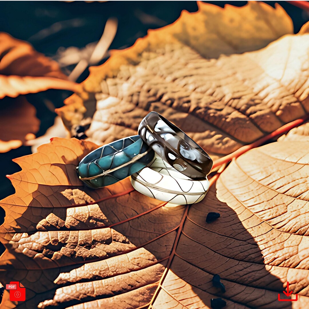 DIY 3D Ring Template, Cardboard Engagement Ring, Paper Ring Ceremony ...