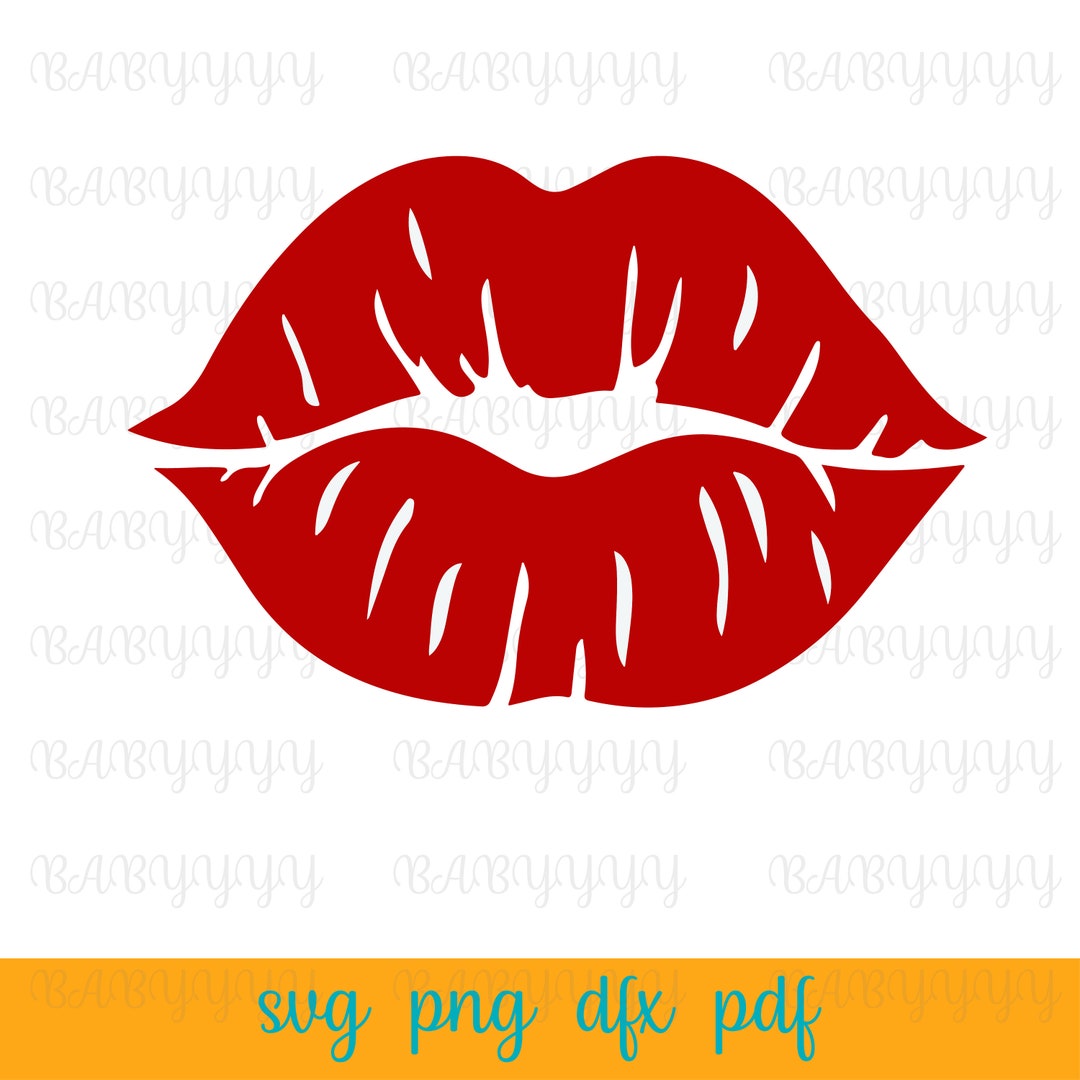 Lips Svg Red Lips Svg Kiss Svg American Lips Svg Kiss Design
