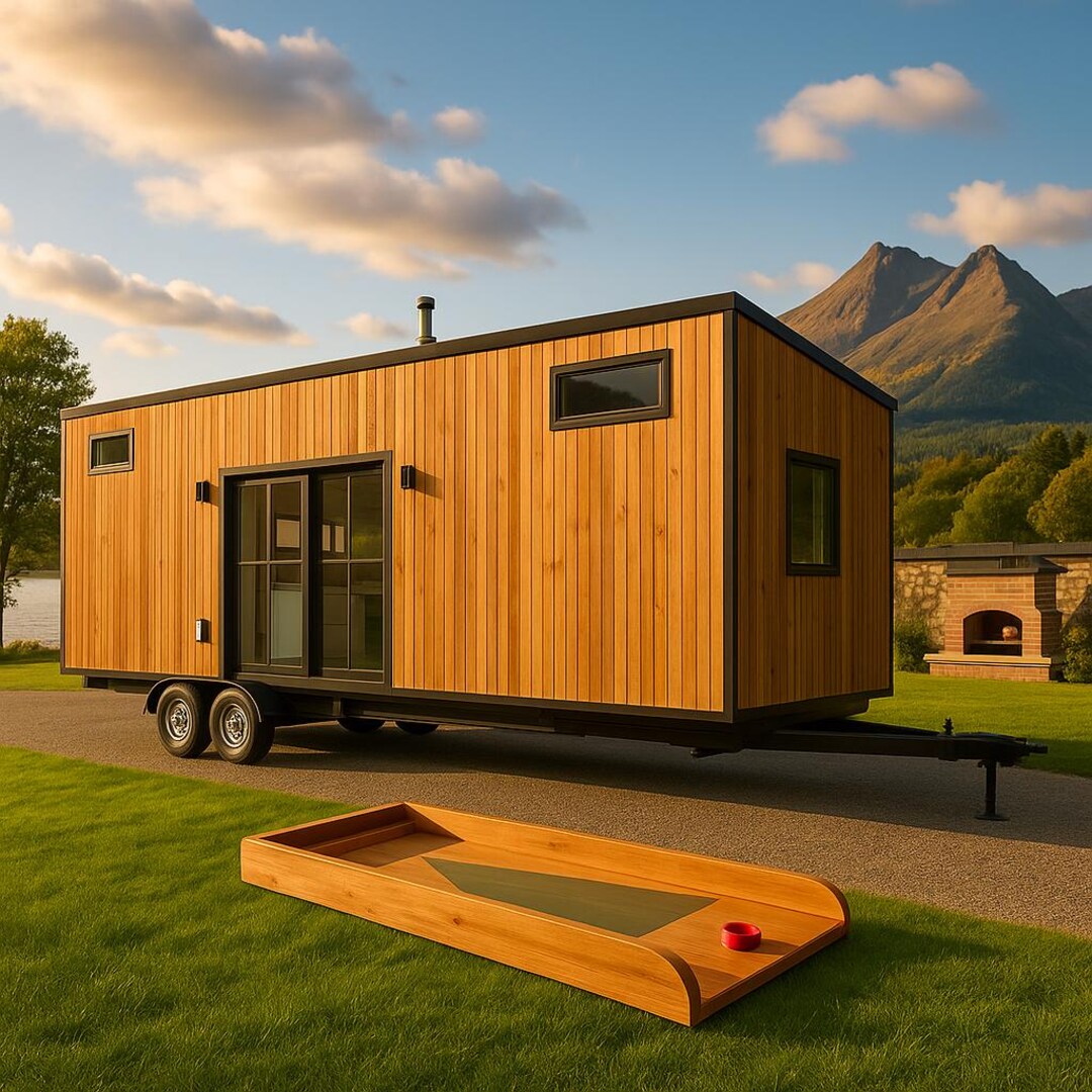 11 M Modern Mobile Cabin Plan – DIY Tiny House PDF - Etsy