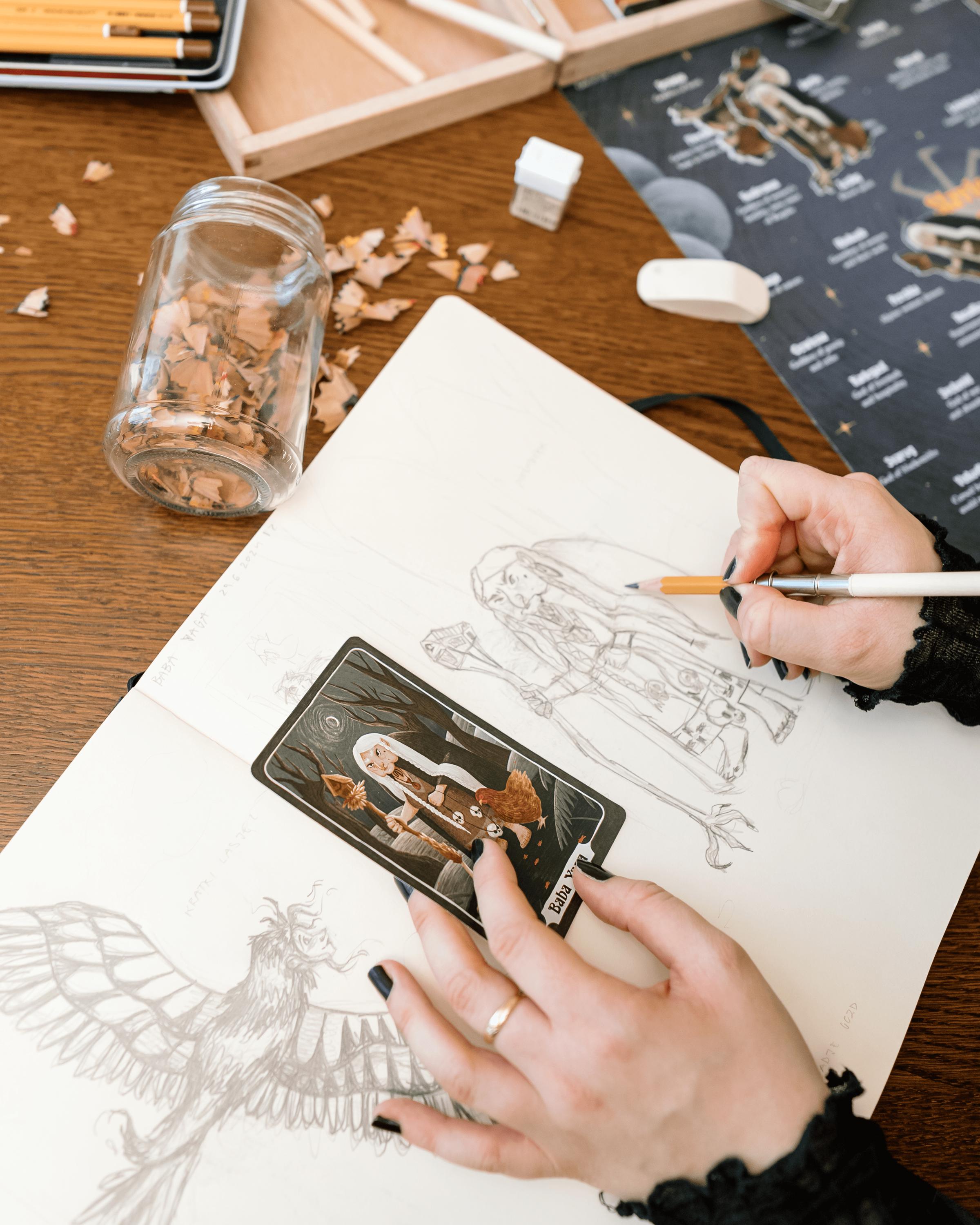 BABA YAGA | Collector Card #2 - Etsy