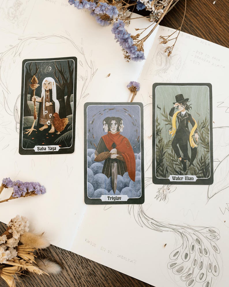 BABA YAGA | Collector Card #2 - Etsy