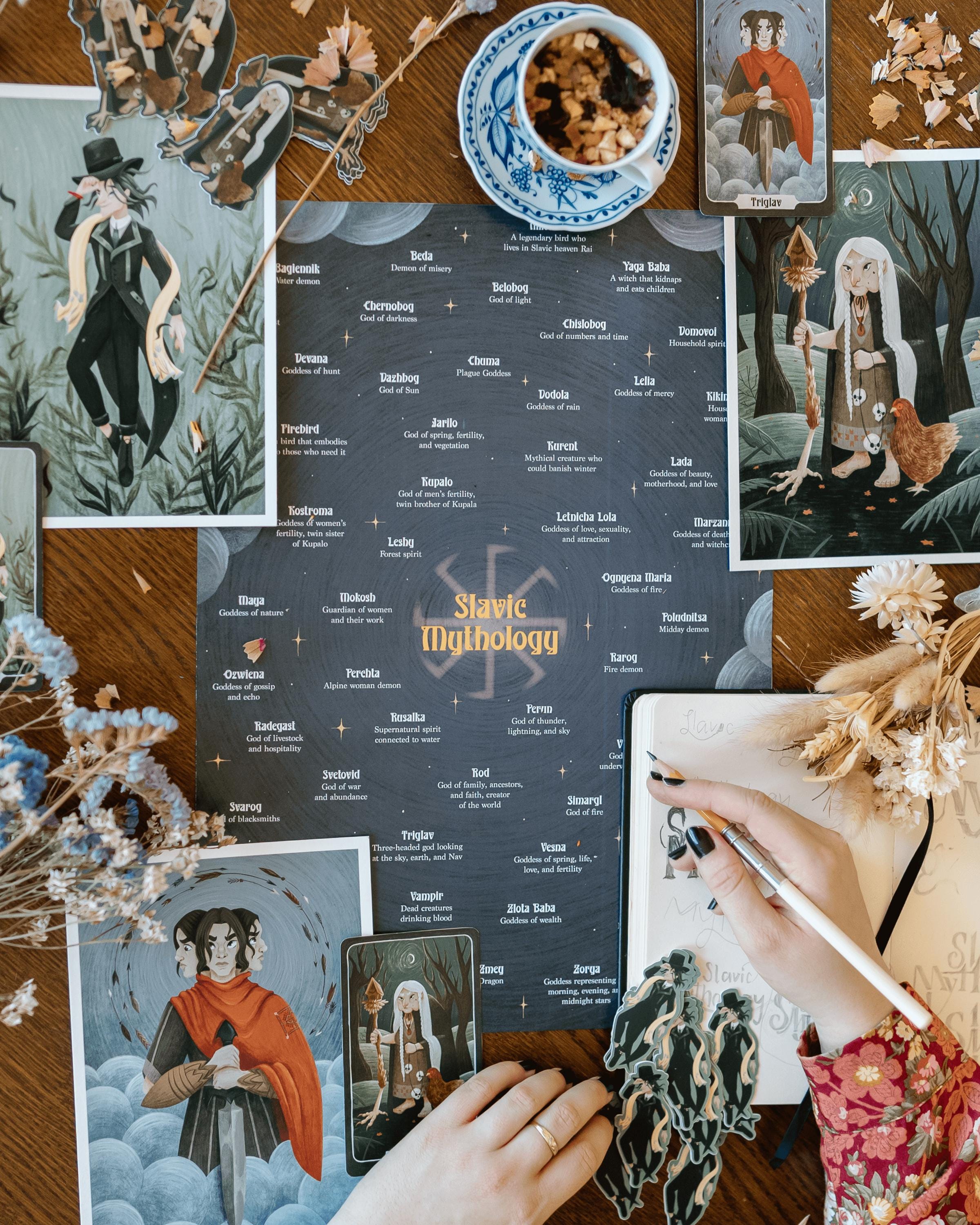 BABA YAGA | Collector Card #2 - Etsy