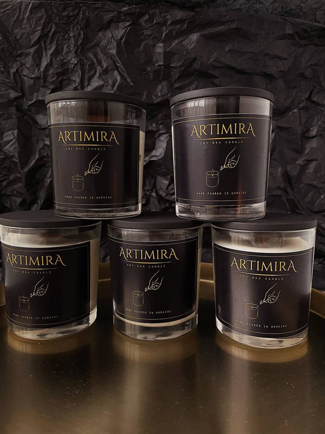 Sandalwood Elegance: Handcrafted Aromatherapy Candle for - Etsy