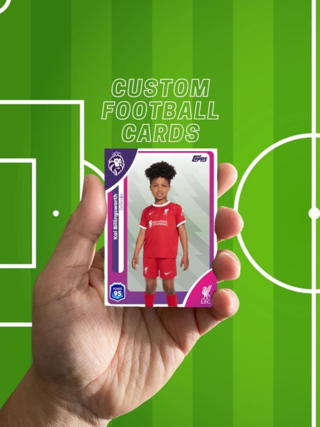 Personalised Topps / Panini Football Card 2025/26 - Create Your Own ...