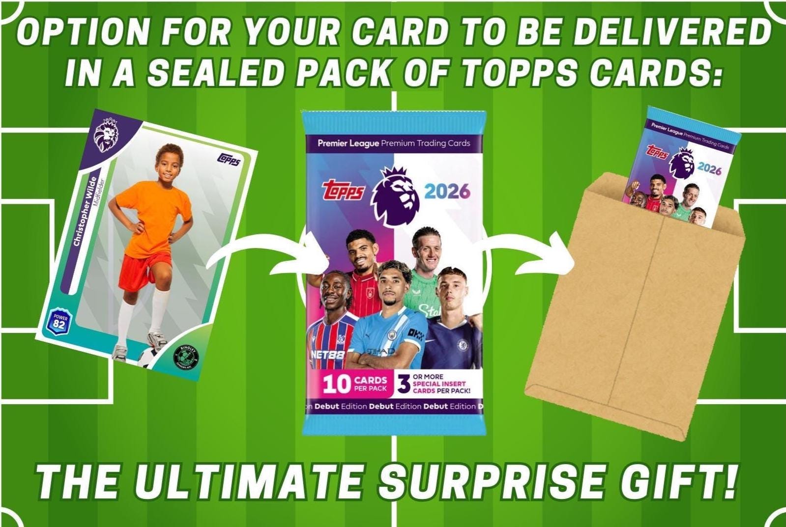 Personalised Topps / Panini Football Card 2025/26 - Create Your Own ...