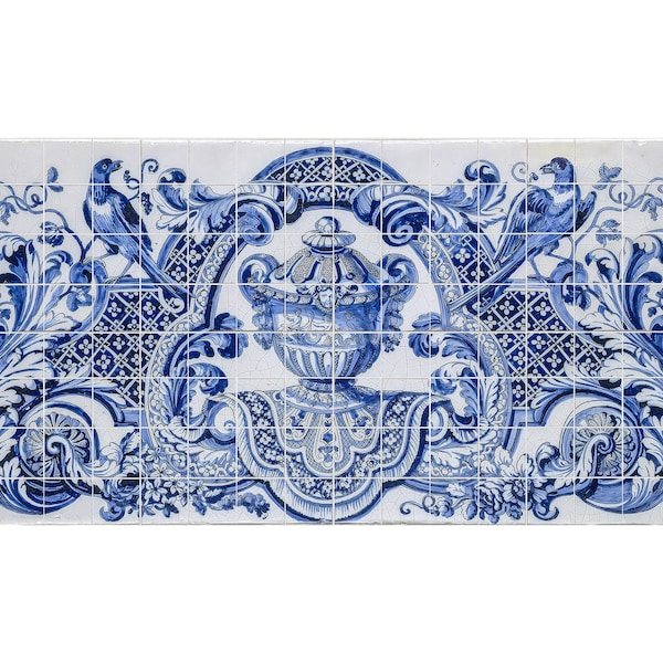 Large Tile Mural - Etsy