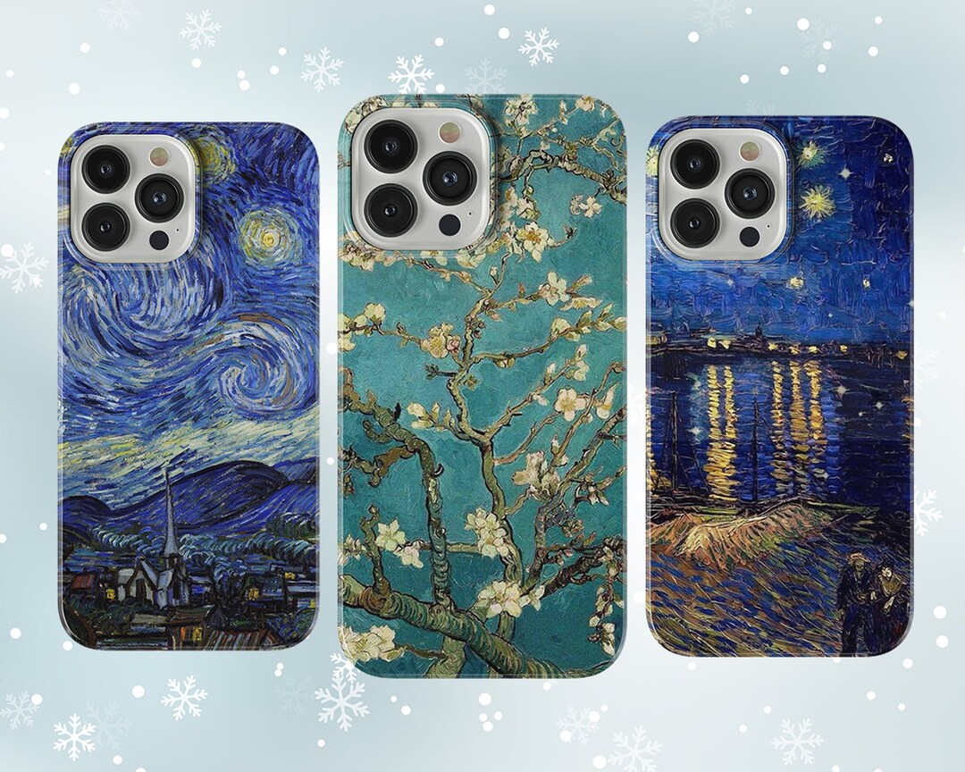 Vincent Van Gogh Phone Case Iconic Art Cover Fit for iPhone 15 Pro Max ...