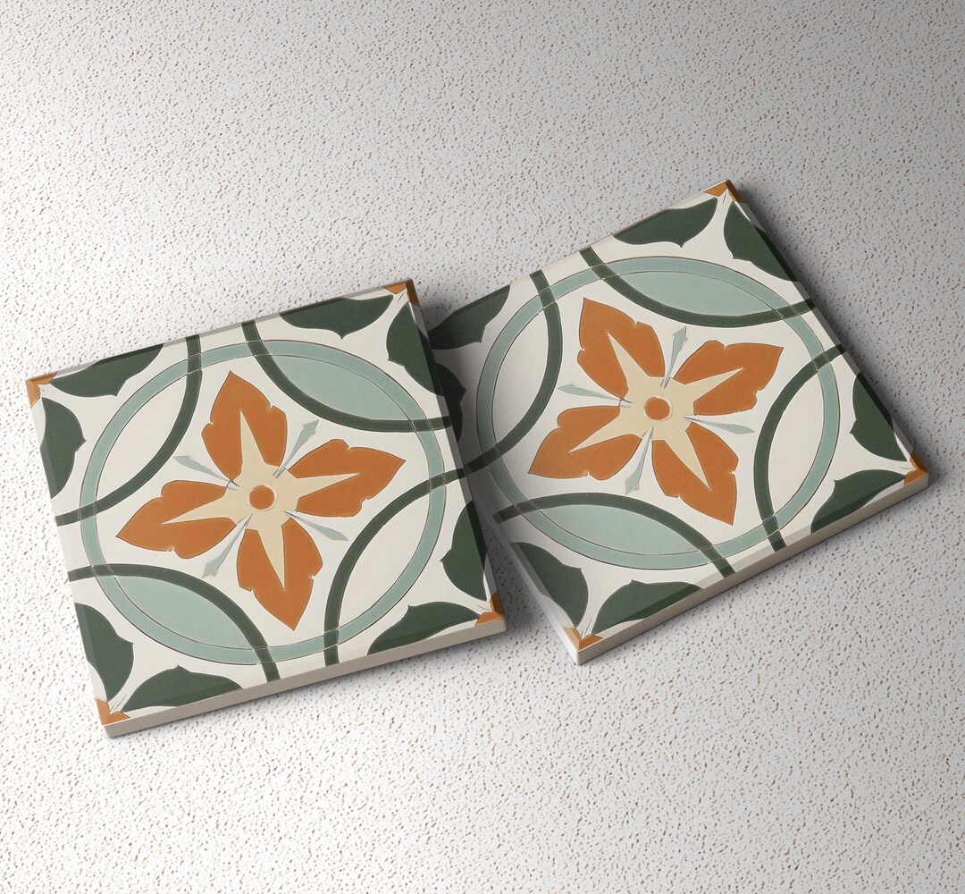 Ceramic Tile, Moroccan Ceramic Tiles, Hand Painted Ceramic Piece ...