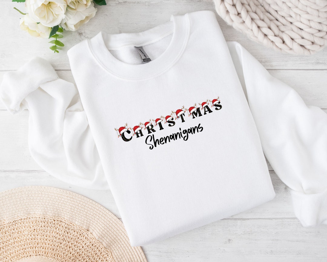 Christmas Shenanigans Christmas Sweatshirt Xmas Shirt Christmas Present ...