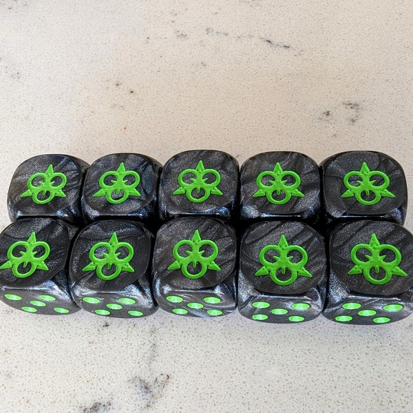 Death Guard Dice - Etsy