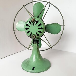 Vintage Green Electric Fan 1940s Non-working Decorative Piece - Etsy