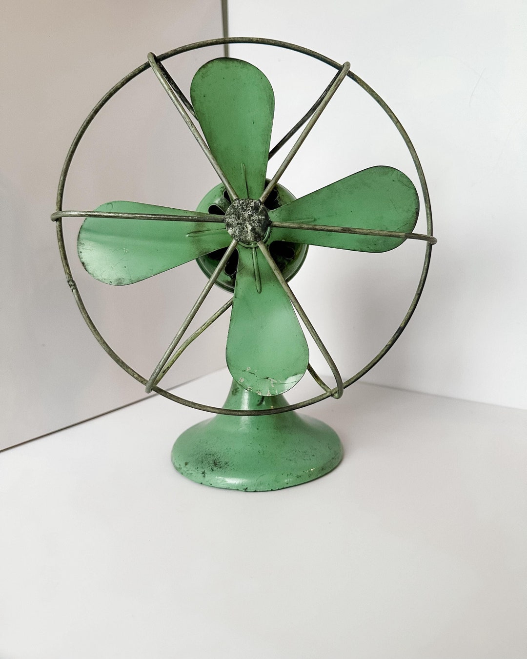 Vintage Green Electric Fan 1940s Non-working Decorative Piece - Etsy