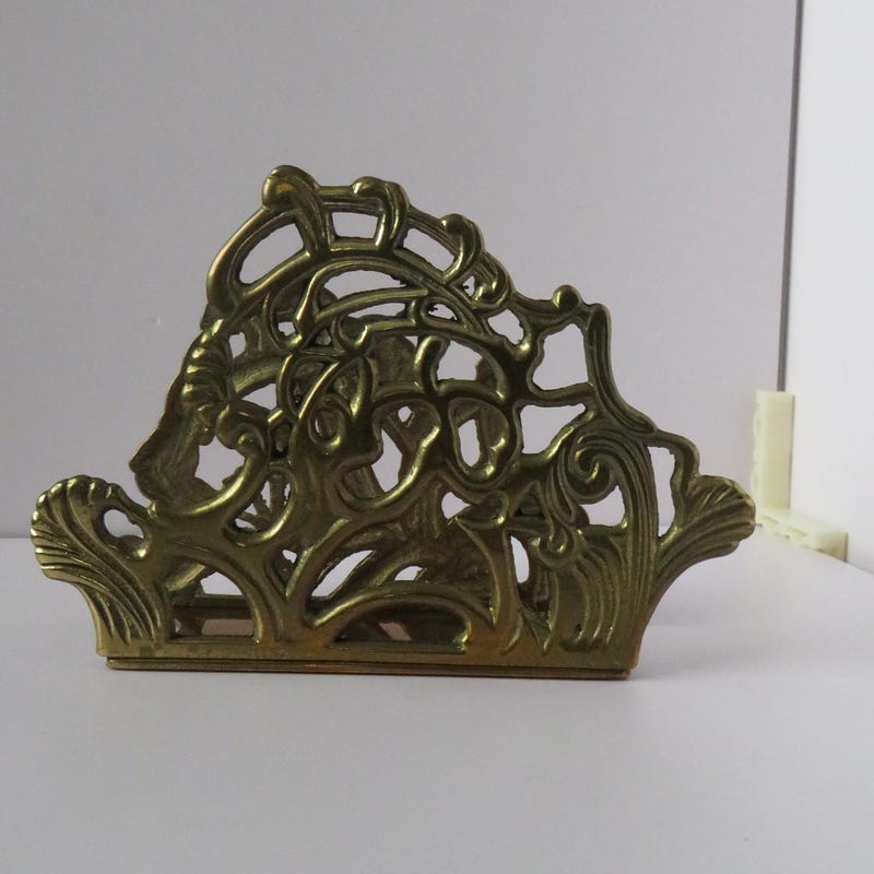 Brass Letter Holder - Etsy