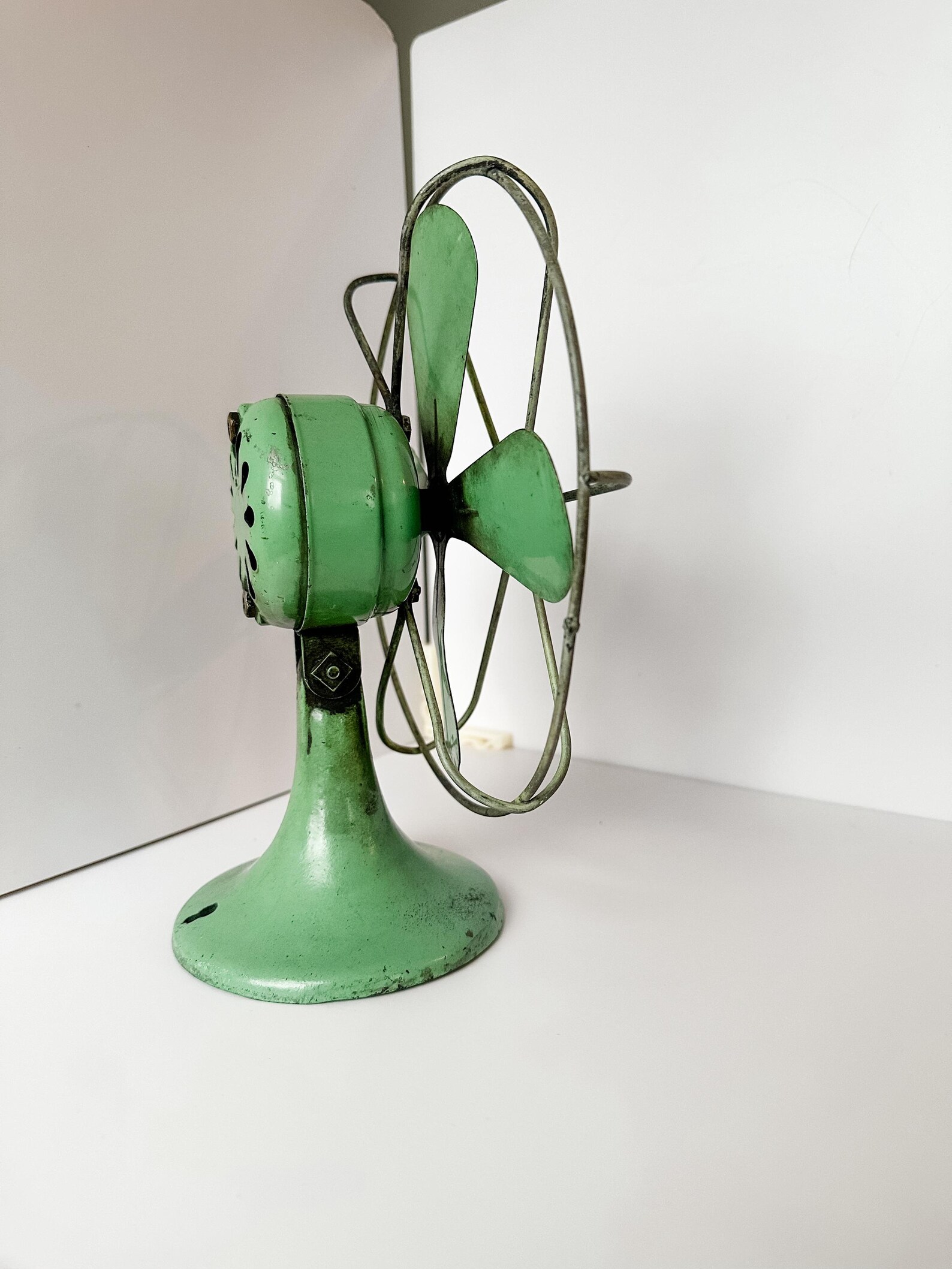 Vintage Green Electric Fan 1940s Non-working Decorative Piece - Etsy